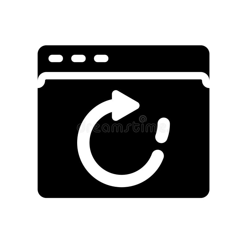 Return Icon. Trendy Return Logo Concept on White Background from Stock ...