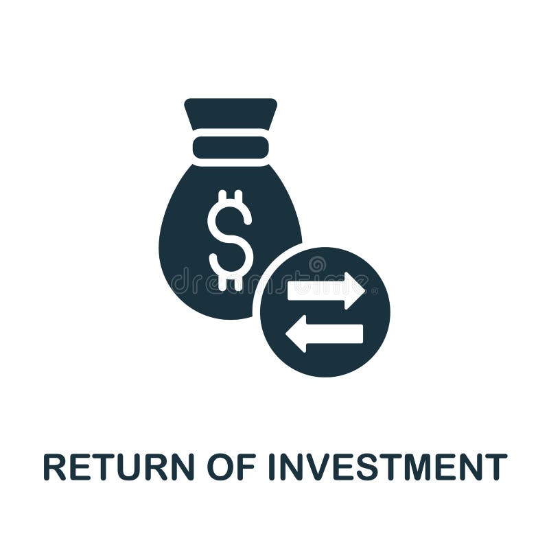 Return of Investment Icon. Simple Element from Investment Collection ...