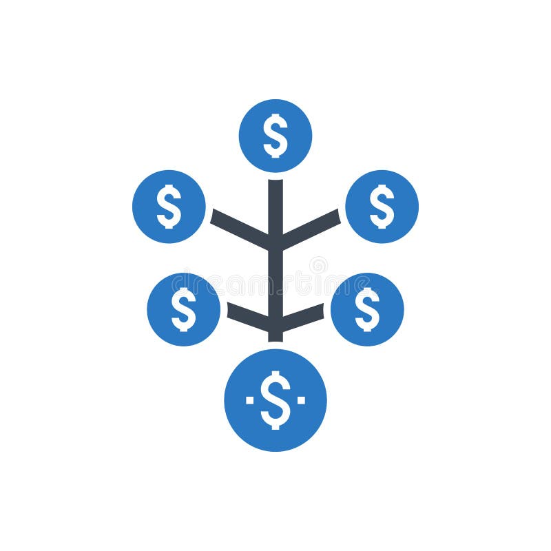 Return on Investment Vector Glyph Icon Stock Vector - Illustration of ...