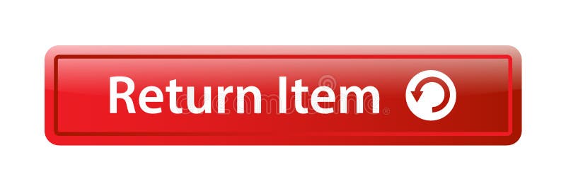 Return item icon button stock illustration. Illustration of choice ...