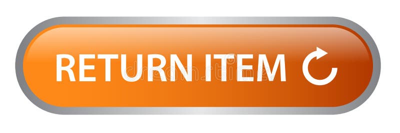Return item web button stock illustration. Illustration of details ...