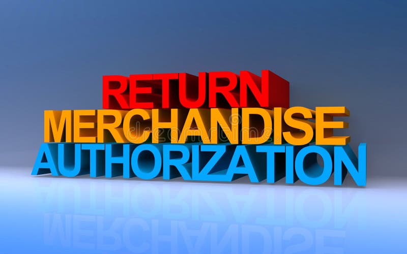 Return Merchandise Authorization Stock Illustrations – 7 Return ...