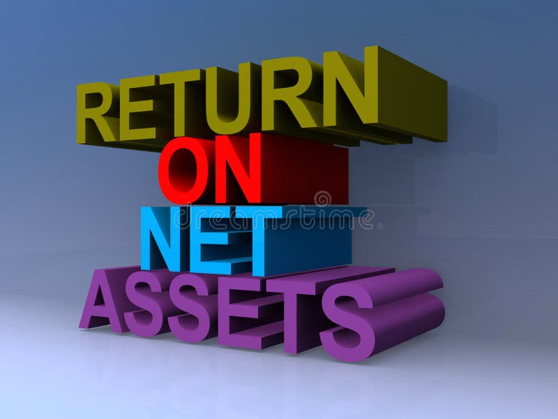 ROA - Return on Assets Business Concept Background. Stock Vector ...