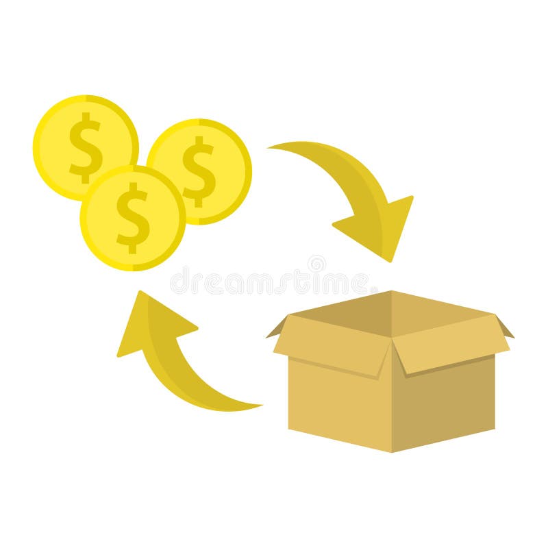 Return Parcel Sign. Package Tracking Symbol. Vector Design Stock Vector ...