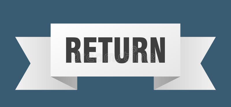 Return Ribbon Stock Illustrations – 1,113 Return Ribbon Stock ...