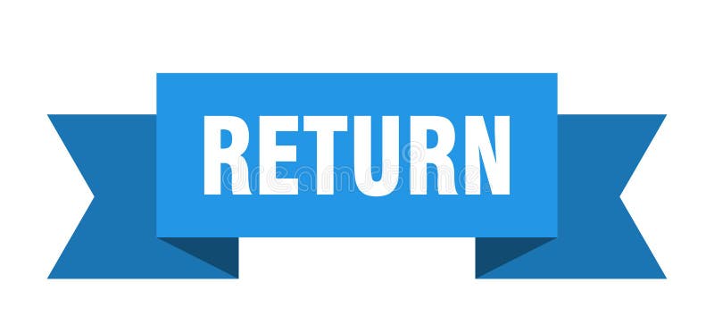 Return Ribbon Stock Illustrations – 1,113 Return Ribbon Stock ...