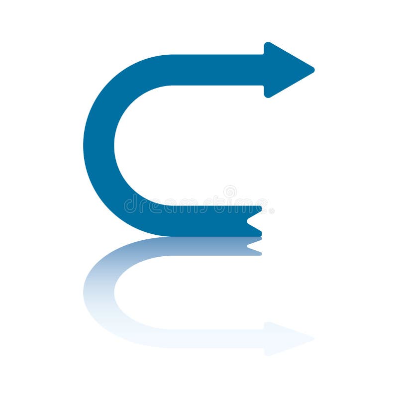 Return Arrow stock vector. Illustration of information - 6005385