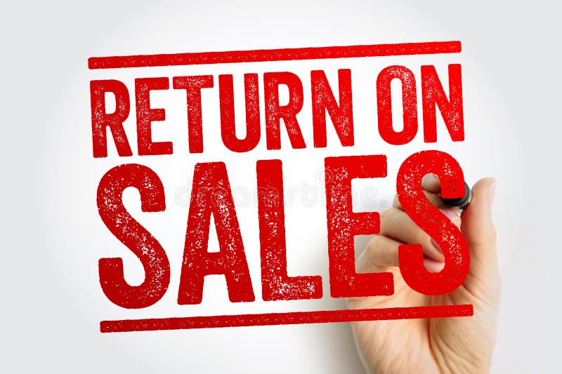 Return on Sales - Measure of How Efficiently a Company Turns Sales into ...