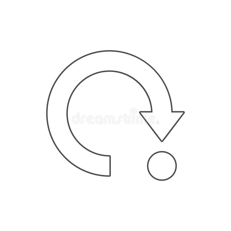 Return Sign Icon. Element of Web for Mobile Concept and Web Apps Icon ...