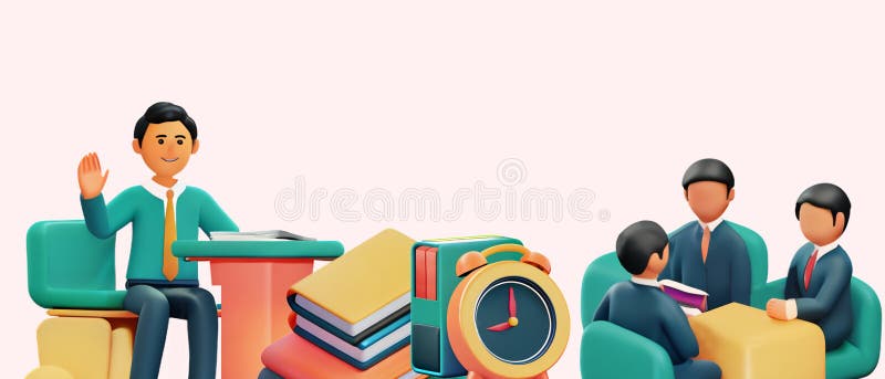 Returning To College. Opening of Semester of New Students Stock ...