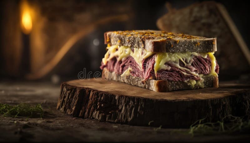 Reuben Sandwich Clipart