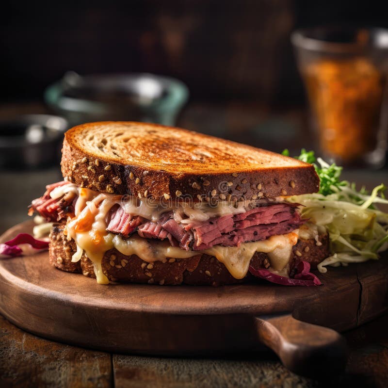 Reuben Sandwich Clipart