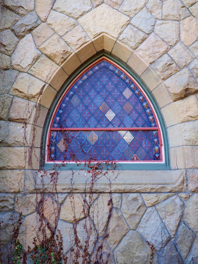 Reuleaux Triangle Style Church Window Stock Photo - Image of arch ...