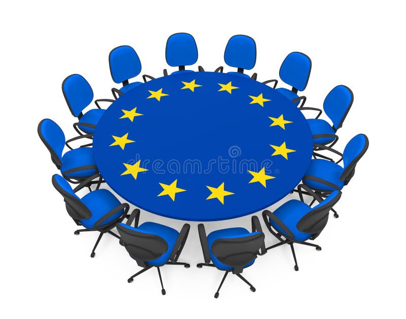 Símbolo da União Europeia ilustração stock. Ilustração de naturalize ...