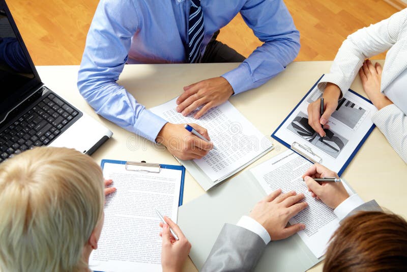 Reunión imagen de archivo. Imagen de notas, tenencia - 16064043