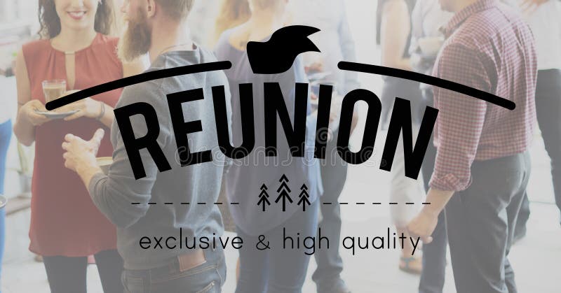 Reunion Connection Cooperation Partnership Concept Stock Image - Image ...