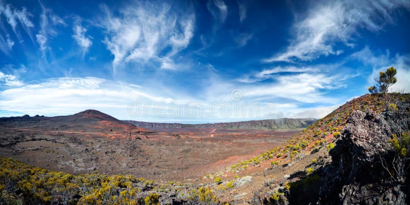 Reunion Island Park & Mountain Stock Image - Image of national, land ...