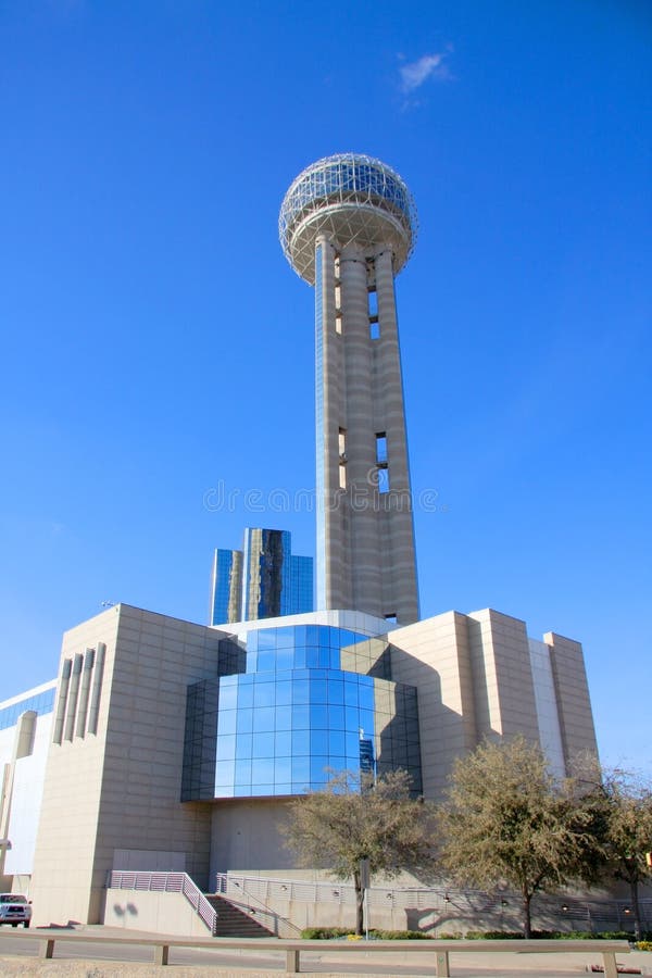 Reunion Tower stock photo. Image of downtown, building - 23629364