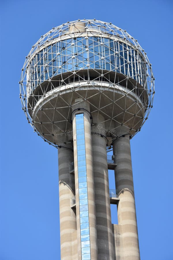 Reunion Tower in Dallas, Texas Editorial Photo - Image of observation ...