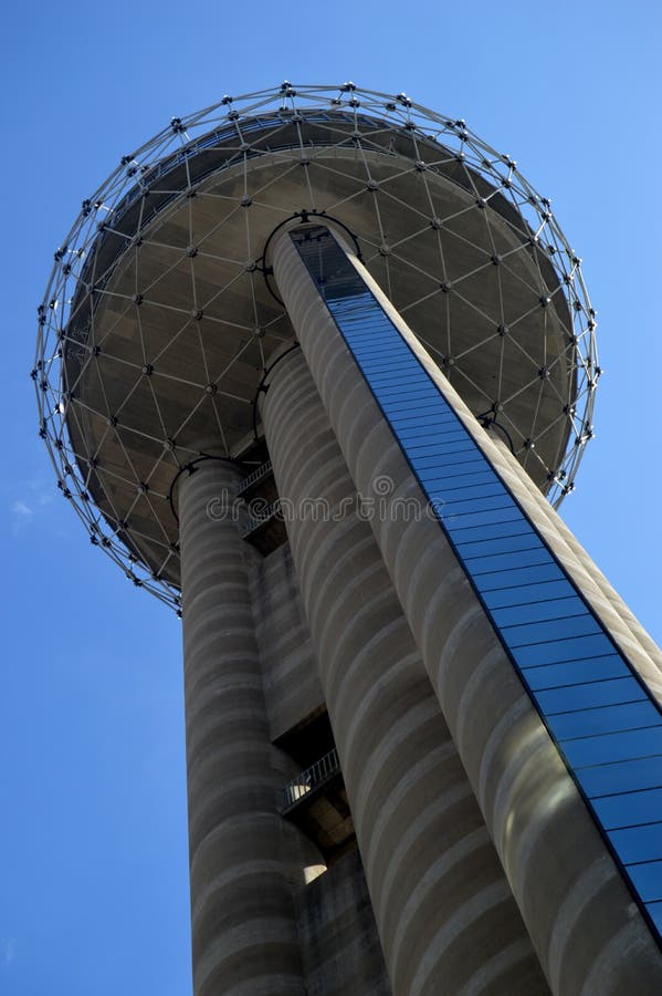 Reunion Tower stock image. Image of reunion, tower, view - 80145491