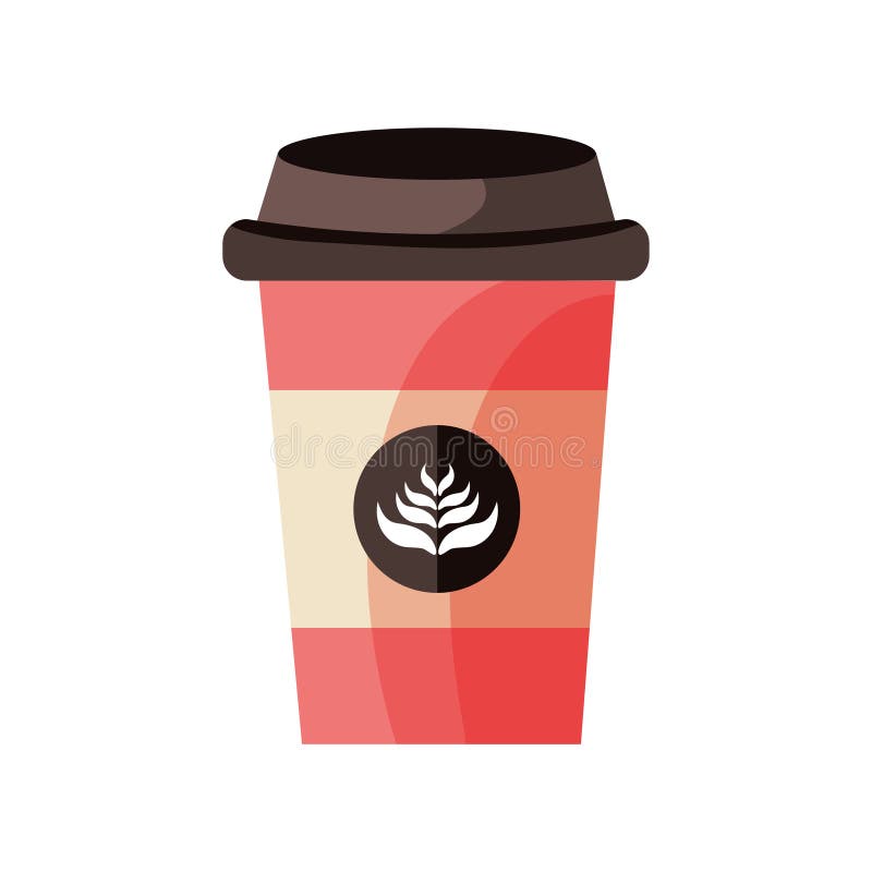 Reusable coffee cup fresh stock vector. Illustration of isolation ...