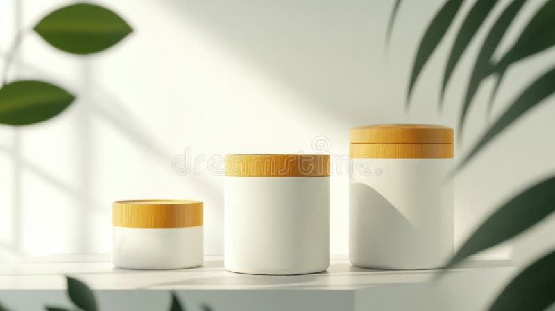 Reusable Containers with Minimal Environmental Impact Concept Stock ...