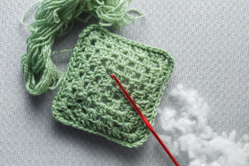 Reusable Crochet Hand Made Sponge for Dish Washing Stock Photo - Image ...