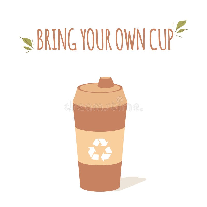 Bring Your Own Cup Stock Illustrations – 153 Bring Your Own Cup Stock ...