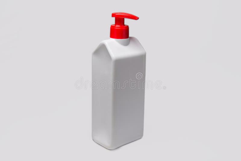 Reusable Hand Cream Dispenser on a White Stock Photo - Image of design ...