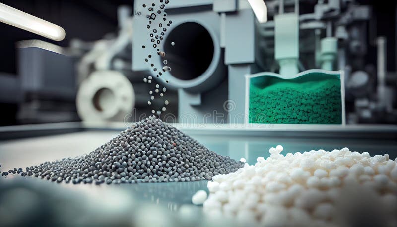 Reusable plastics concept stock illustration. Illustration of tech ...