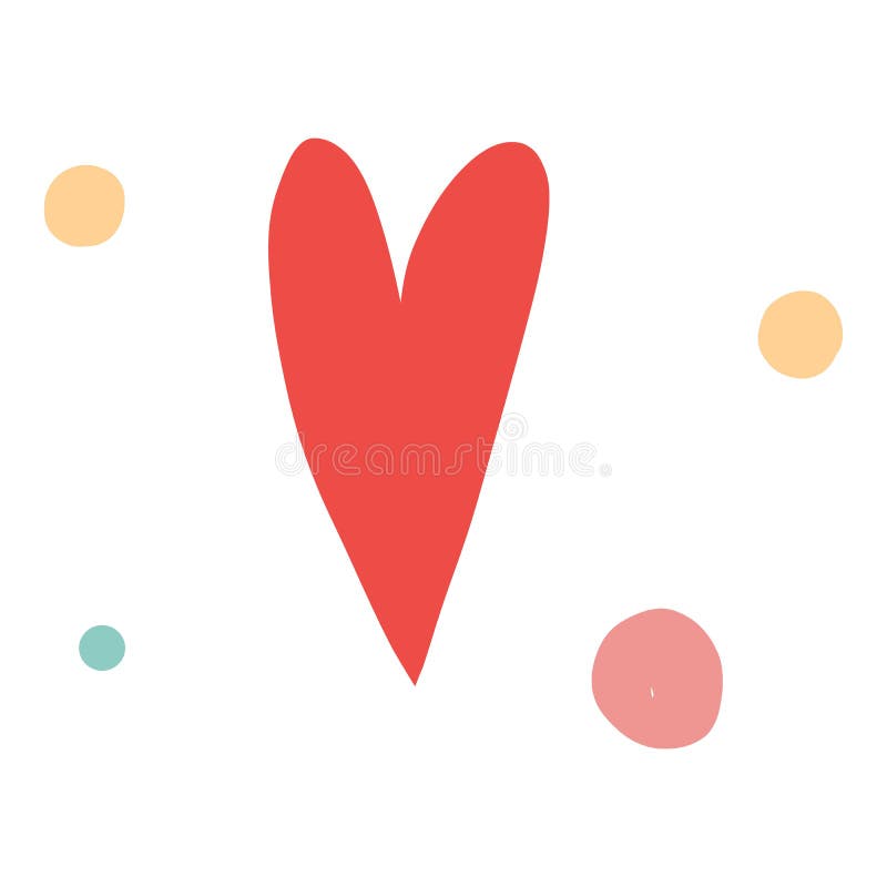 Reusable Red Heart Element. Recycling Plastic, Zero Waste and Eco ...