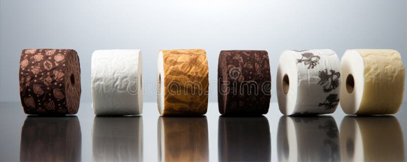 Reusable Toilet Paper Design. Sustaiable Toilets Paper Stock ...