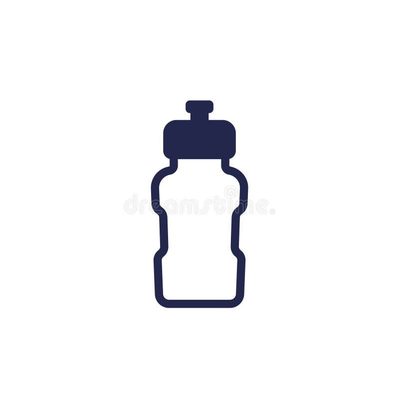 Reusable Water Bottle Icon, Vector Stock Vector - Illustration of reuse ...