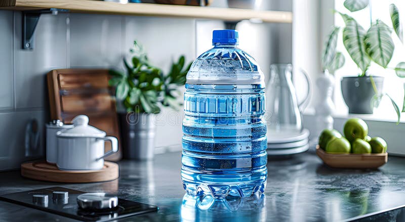 Reusable Water Gallon that Provides Clean Drinking Water Stock Photo ...