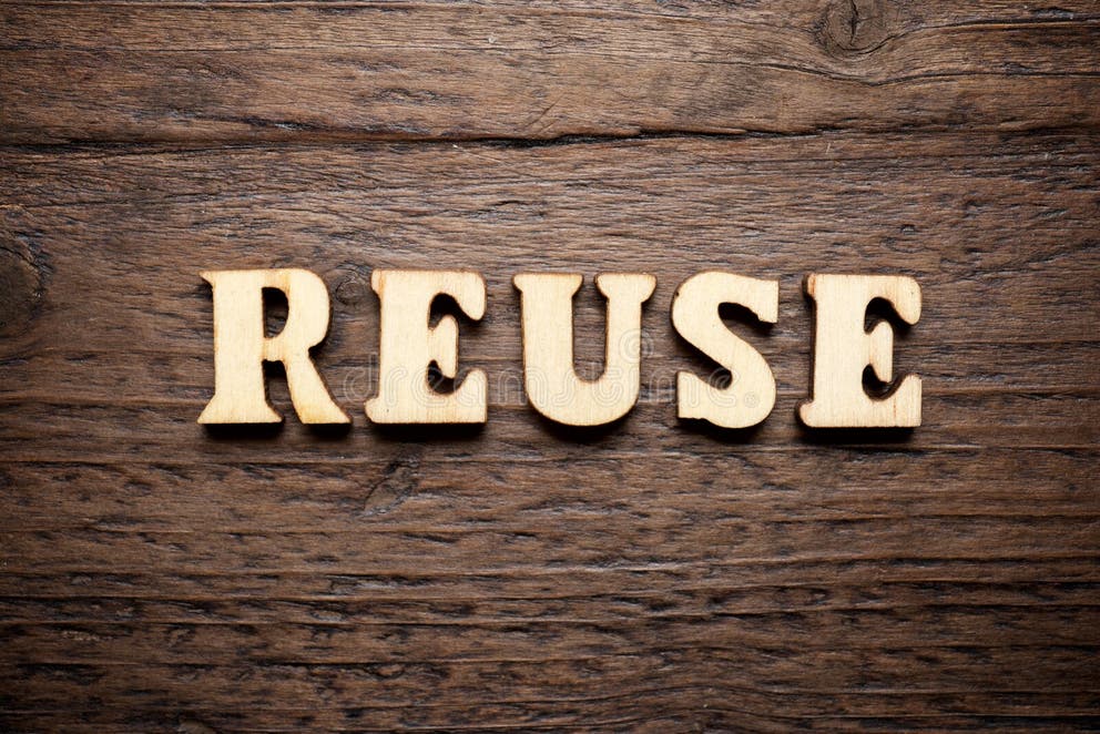 Reuse word view stock image. Image of inscription, reuse - 177792137