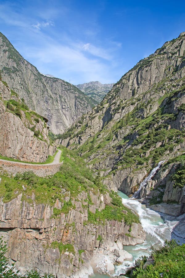 Reuss river stock image. Image of journey, action, alps - 60339523
