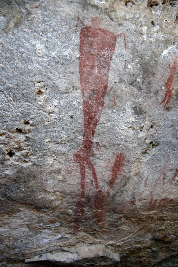 Reuze Bosjesman stock afbeelding. Image of geschiedenis - 3287875