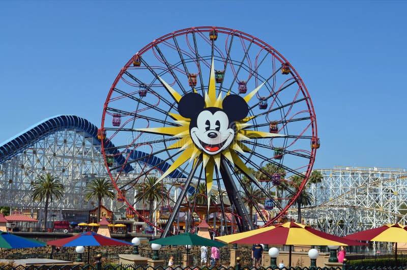 Reuzenrad redactionele foto. Image of mickey, ferris - 26179101