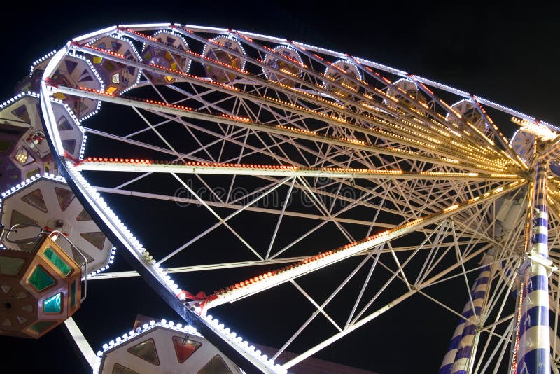 Reuzenrad in Berlijn stock afbeelding. Afbeelding bestaande uit ...