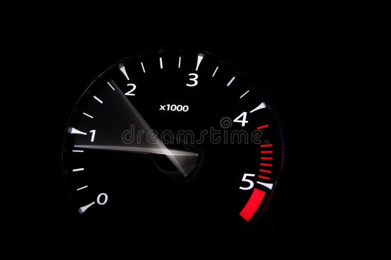 Rev meter stock image. Image of mileage, racing, dash - 6570945