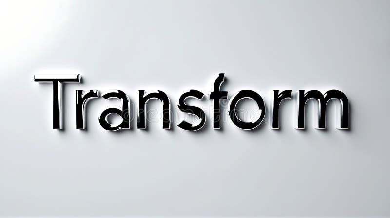 Revamp Word Art on a Plain Backdrop for Creativity and Motivation Stock ...