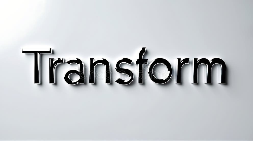 Revamp Word Art on a Plain Backdrop for Creativity and Motivation Stock ...