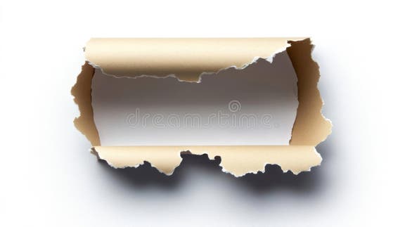 Reveal the Message with Torn Paper and New Beginning Theme Stock ...