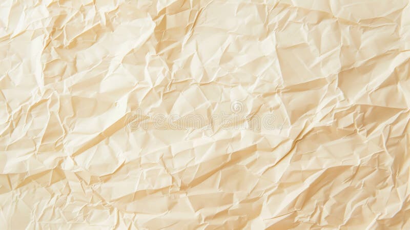 Revealing the Essence of a Crumpled White Paper Stock Illustration ...