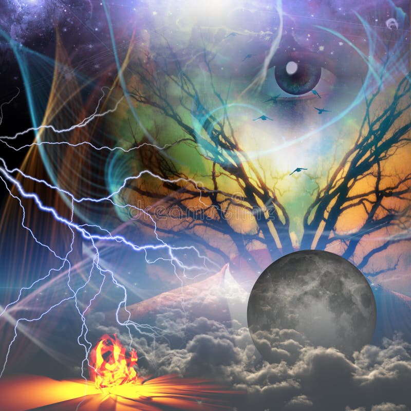 Revealing God stock illustration. Illustration of christianity - 37179862