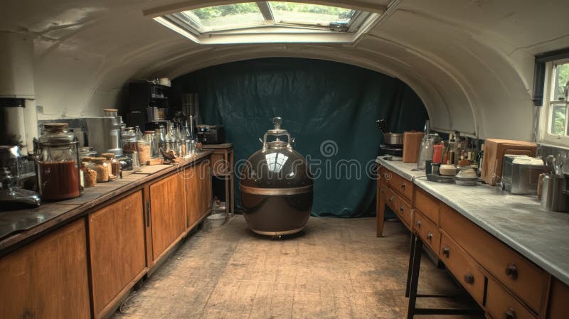 Exploring the Intriguing Interior of a Nuclear Bunker S Kitchen and ...