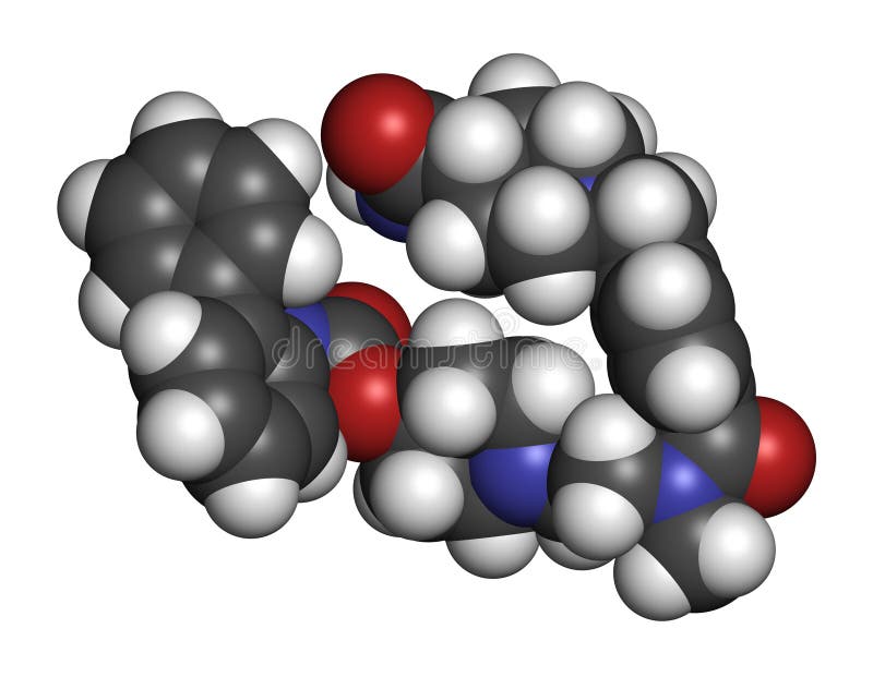 Revefenacin COPD Drug Molecule. Skeletal Formula. Stock Vector ...