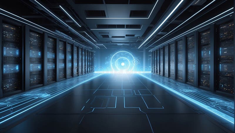 QuantumQuotient S Data Mirage: a 3D Revelation. AI Generate Stock ...