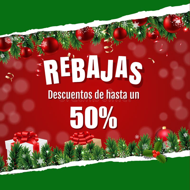 Reventa con papel rasgado ilustración del vector. Ilustración de nieve ...