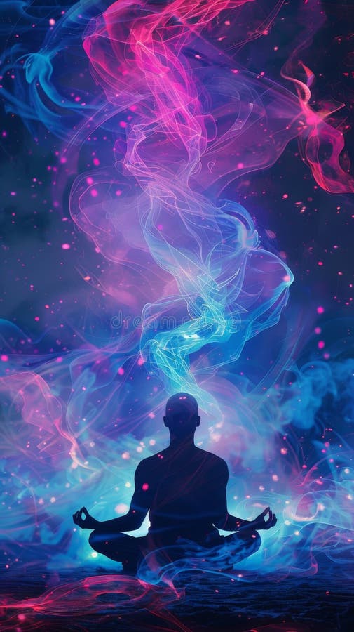 Reverberating with Unseen Vibrations Stock Illustration - Illustration ...